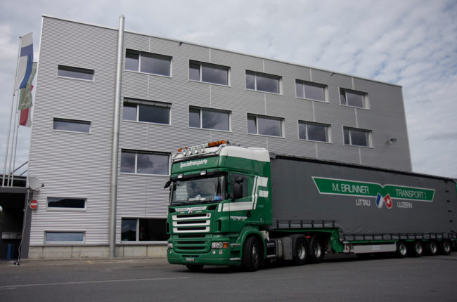 Martin Brunner Transport AG - Standorte